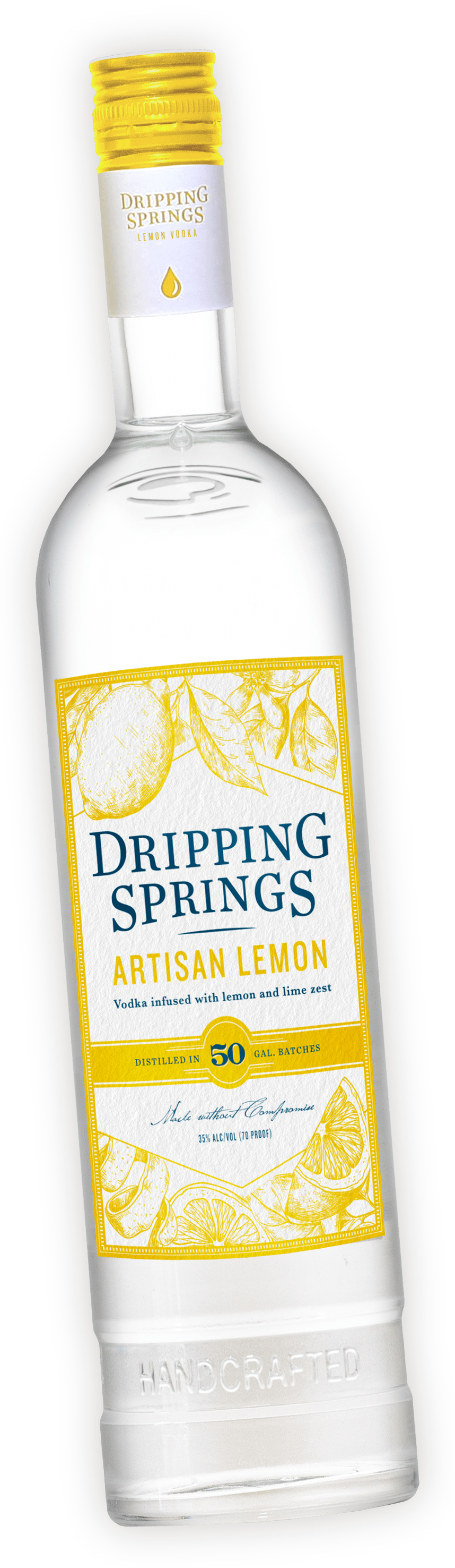 Dripping Springs Artisan Lemon Vodka - Dripping Springs Vodka